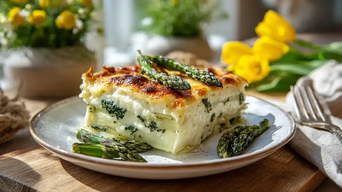 Rezept Fur Spargel Lasagne