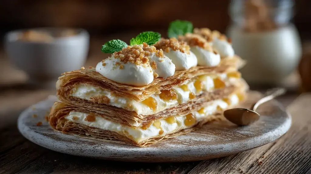 Napoleon-Kuchen Rezept – Klassischer Schichtkuchen mit Creme